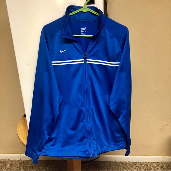 Nike | Jackets & Coats | Royal Blue Nike Team Track Jacket | Poshmark